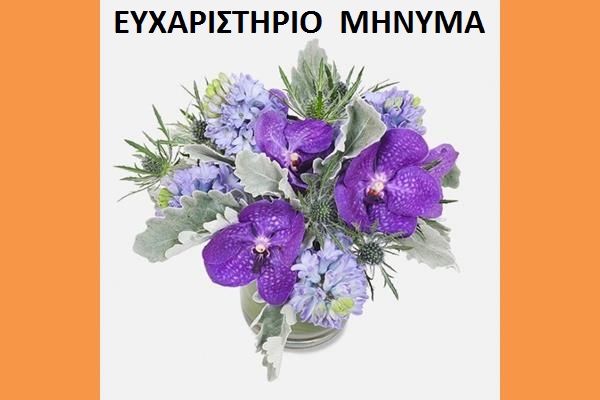 Ευχαριστήριο Μήνυμα – Voutospress Kefalonia