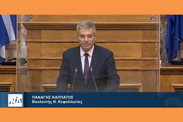 Βουλευτής Κεφαλληνίας και Ιθακης Παναγής Καππάτος: Ενημέρωση ...